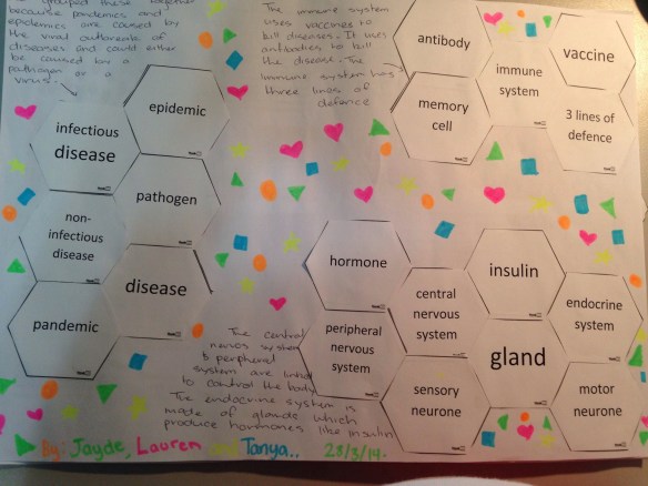 Formative assessment with hexagons | Alice Leung